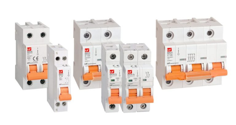 Thiết bị đóng cắt LS MCB 1P 2P 3P 4P LS BKN-b 10kA - Tân Phát